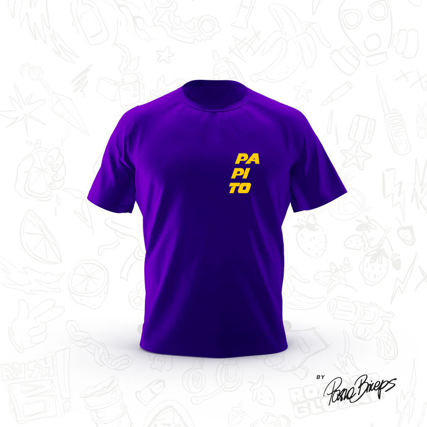 Papito - T-SHIRT OVERSIZE - PURPLE – Papito Energy